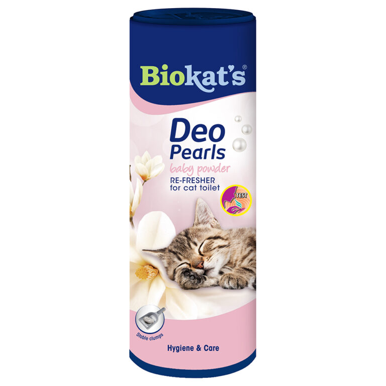 Biokat's Deo Pearls - Katoen bloesem (700 g) | De Kattensite Webshop